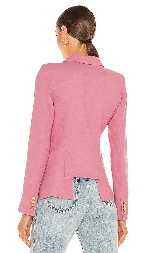 Smythe Classic Duchess Single-breasted Blazer - Rethink Pink