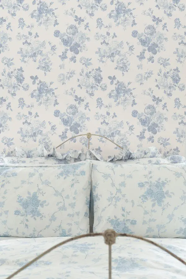 LoveShackFancy Everblooming Rosettes Wallpaper