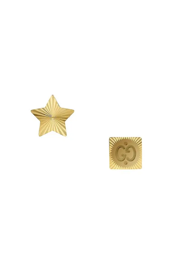 Gucci Icon Earrings - Yellow Gold