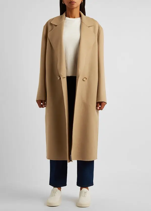 Stella McCartney Erika Double-breasted Wool Coat
