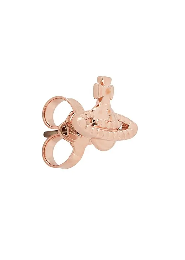 Vivienne Westwood Farah Gold-Tone Orb Earrings - Rose | Editorialist