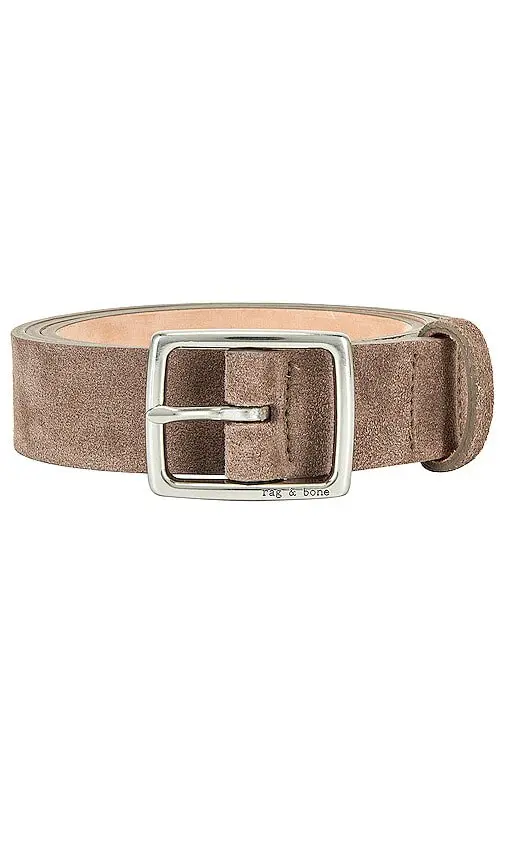 Rag & Bone Boyfriend Belt In Grey