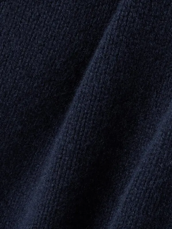 THE ELDER STATESMAN Cashmere Turtleneck Sweater - Blue