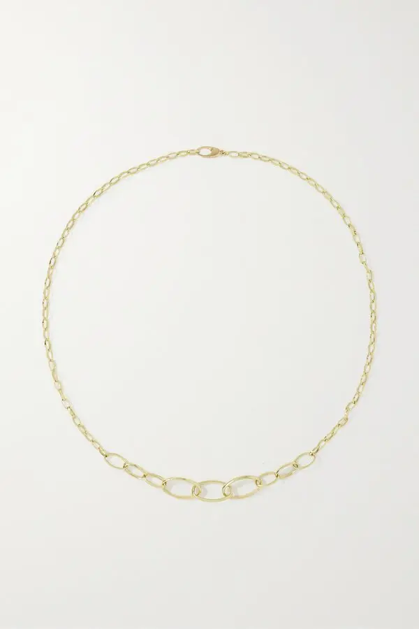 JENNIFER MEYER Edith 18-karat Link Necklace - Gold