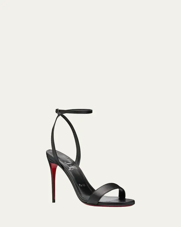 CHRISTIAN LOUBOUTIN 85mm Loubigirl Ankle-strap Sandals