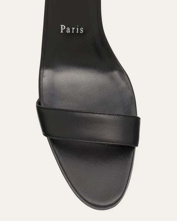 CHRISTIAN LOUBOUTIN 85mm Loubigirl Ankle-strap Sandals