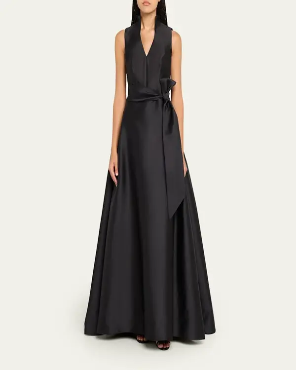 Carolina Herrera Icon Satin Gown