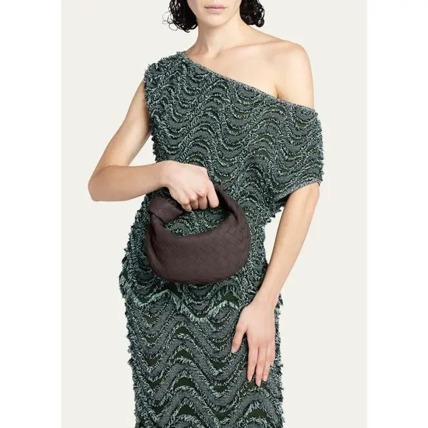 Bottega Veneta Mini Jodie Shoulder Bag - Thunder