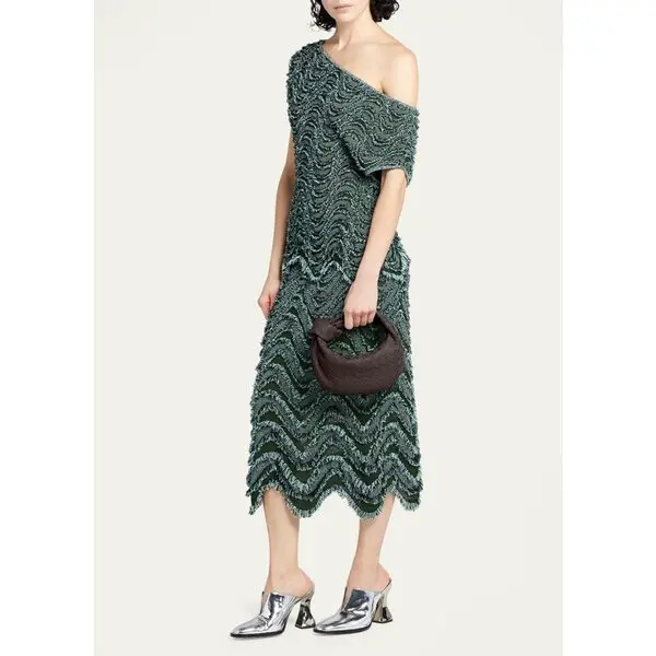 Bottega Veneta Mini Jodie Shoulder Bag - Thunder