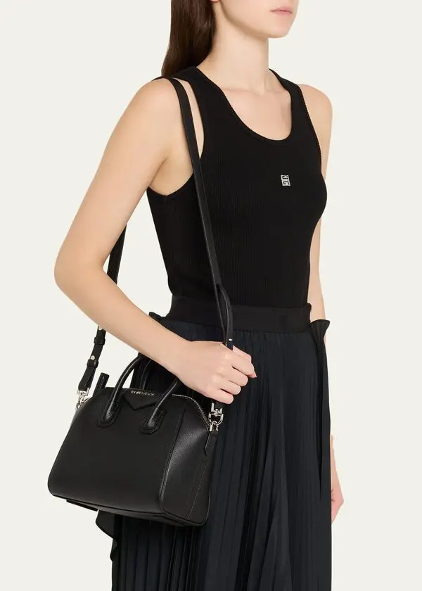 Givenchy Antigona Mini Top Handle Satchel - Black