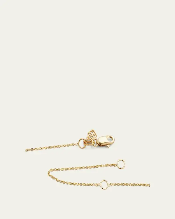 SYDNEY EVAN Medium Enamel Evil Eye Necklace