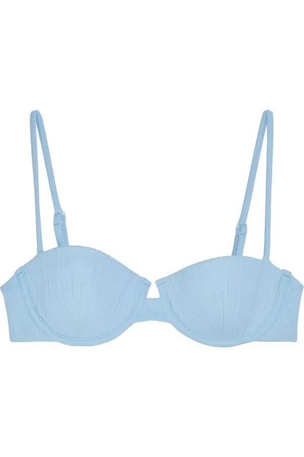 Onia Dalia Ribbed Underwired Bikini Top