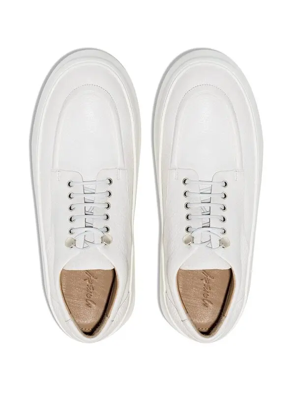 Marsèll Cassapana Leather Derby Shoes - White