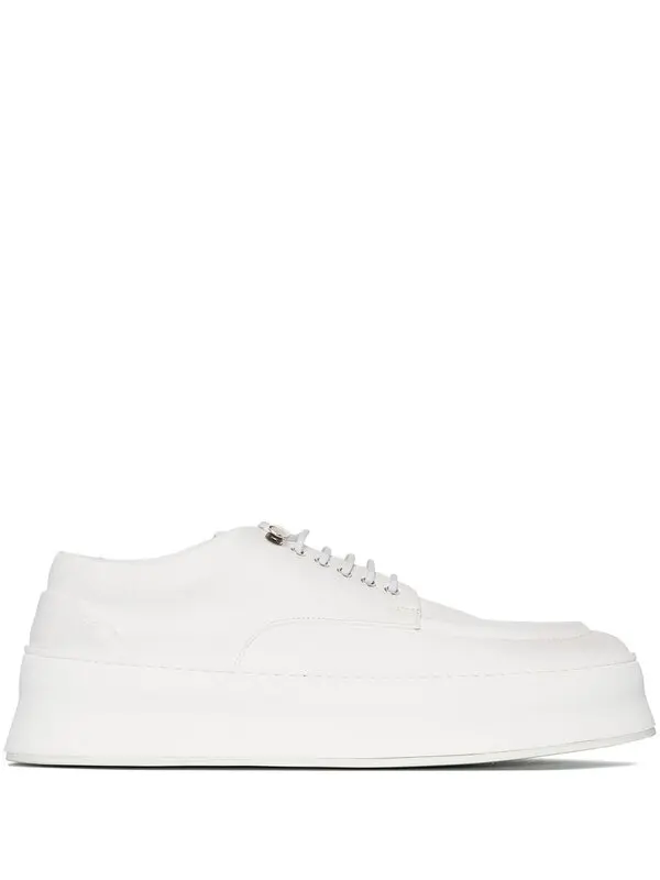 Marsèll Cassapana Leather Derby Shoes - White