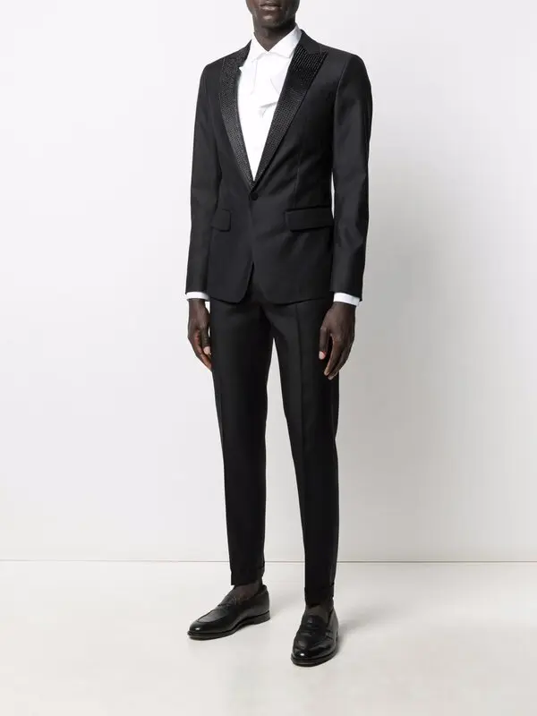Dsquared2 Crystal-embellished Single-breasted Suit