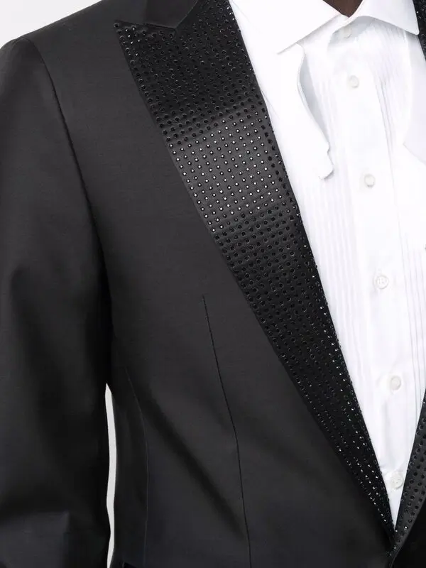 Dsquared2 Crystal-embellished Single-breasted Suit