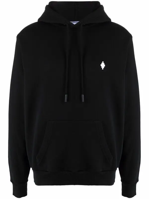 COUNTY OF MILAN Embroidered Cross Logo Hoodie