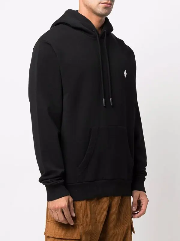 COUNTY OF MILAN Embroidered Cross Logo Hoodie