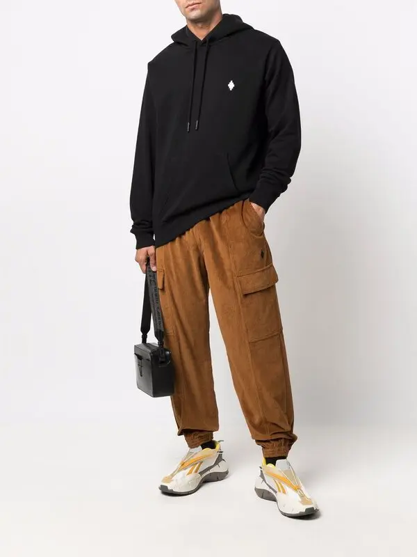 COUNTY OF MILAN Embroidered Cross Logo Hoodie