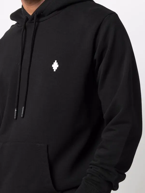 COUNTY OF MILAN Embroidered Cross Logo Hoodie