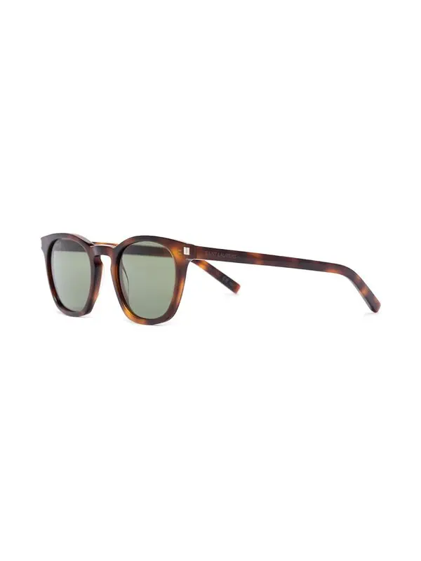 Saint Laurent Tortoiseshell Sunglasses - Brown