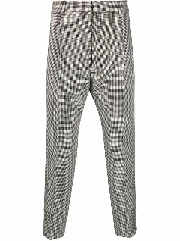 Dsquared2 Houndstooth Cropped Trousers