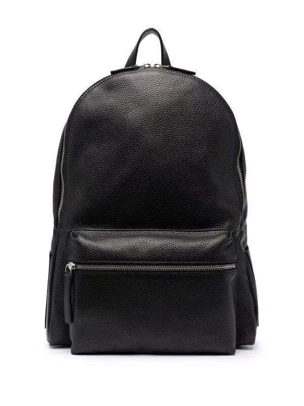 ORTIGNI Zipped Backpack - Black