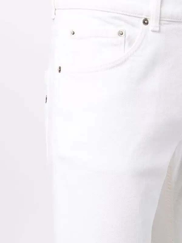 DONDUP High-rise Slim Fit Jeans - White