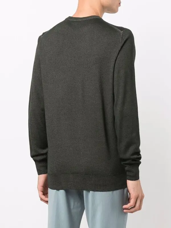 Etro Embroidered-logo Jumper - Green