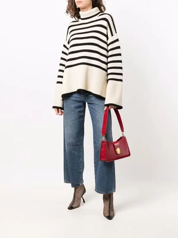 ELLEME Baguette Leather Shoulder Bag