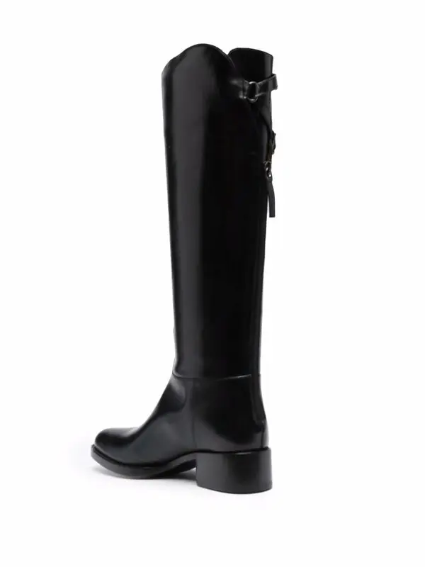 Sartore Rear-zip Knee-length Boots