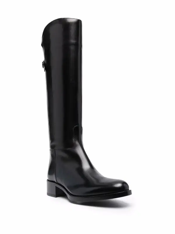 Sartore Rear-zip Knee-length Boots