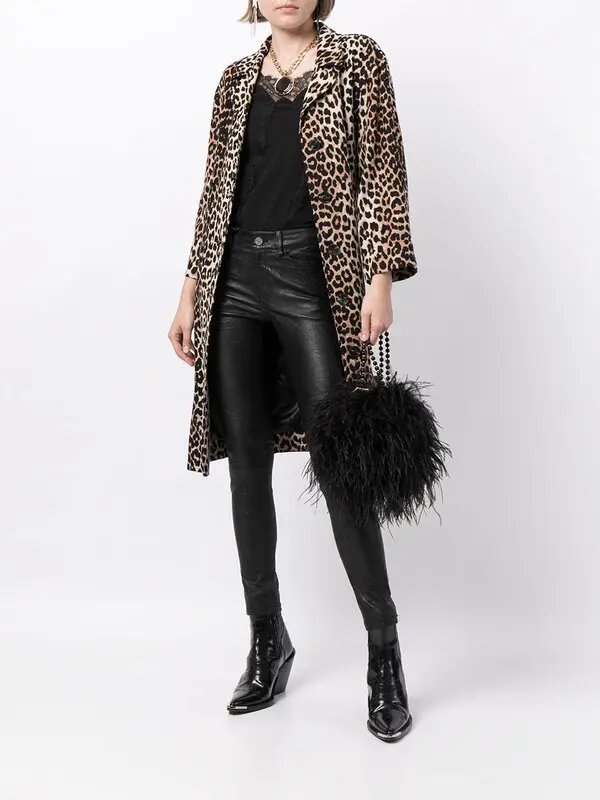 Zadig&Voltaire Skinn Lambskin Trousers