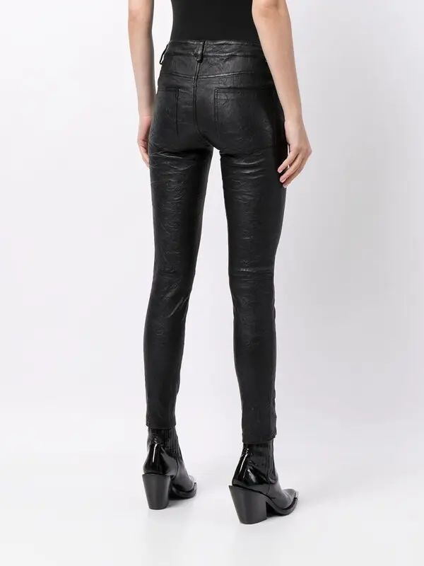 Zadig&Voltaire Skinn Lambskin Trousers