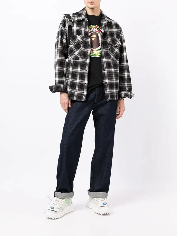 A BATHING APE Logo-print Cotton T-shirt