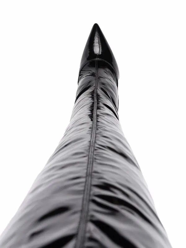 Philipp Plein Naplak Thigh-high Boots