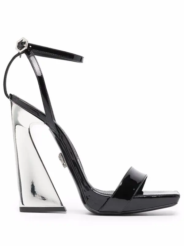 Philipp Plein High-heel Leather Sandals
