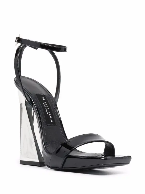 Philipp Plein High-heel Leather Sandals