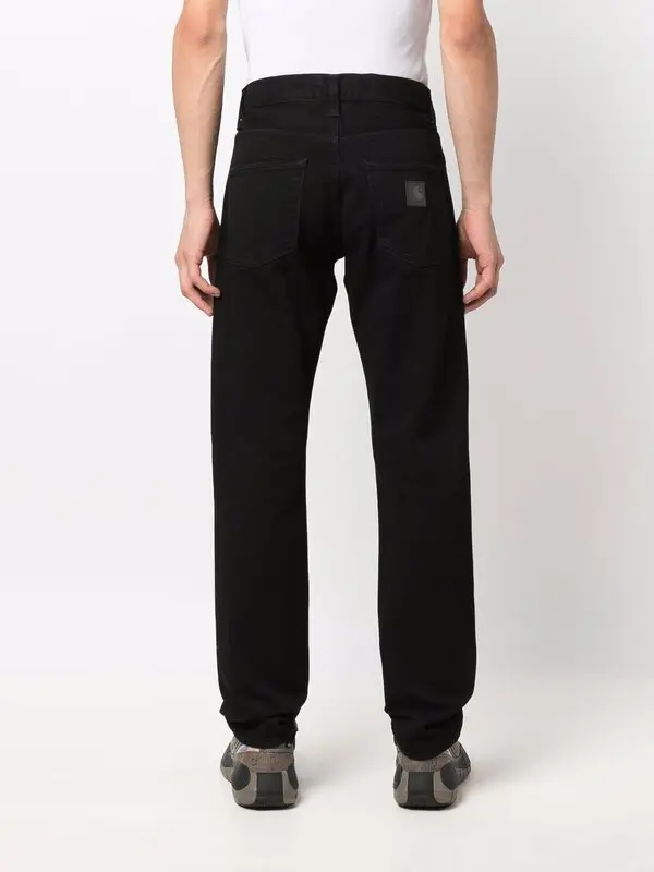 Carhartt Work In Progress Klondike Straight-leg Jeans - Black