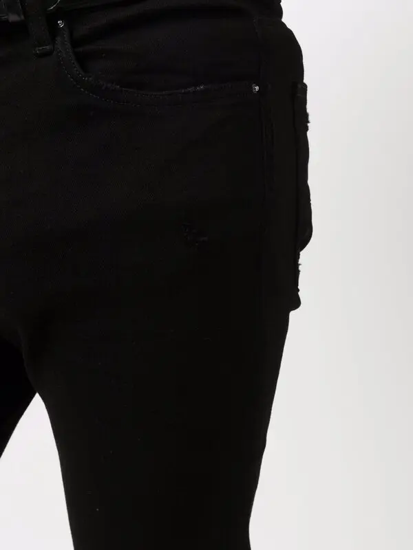 Amiri Logo-plaque Skinny Jeans