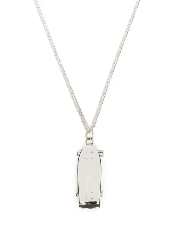 AMBUSH Skate Pendant Necklace - Silver