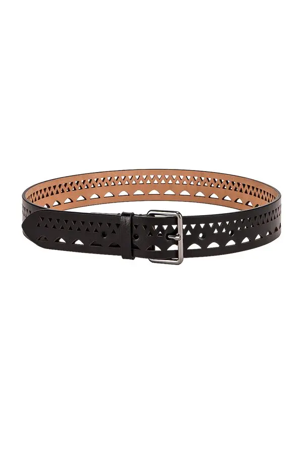 Alaïa Vienne Thin Belt - Noir