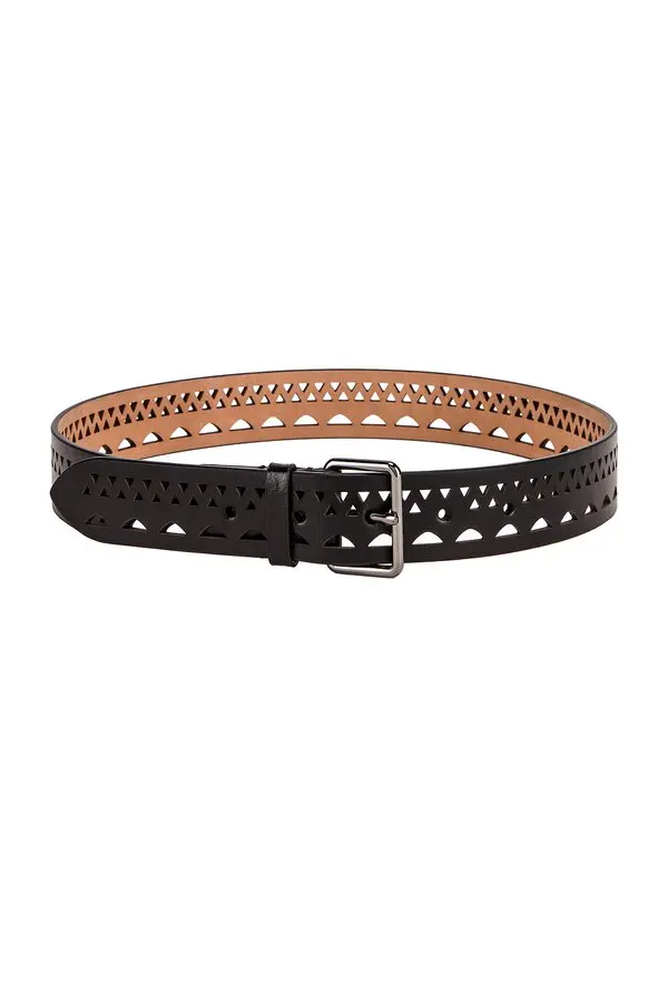 Alaïa Vienne Thin Belt - Noir