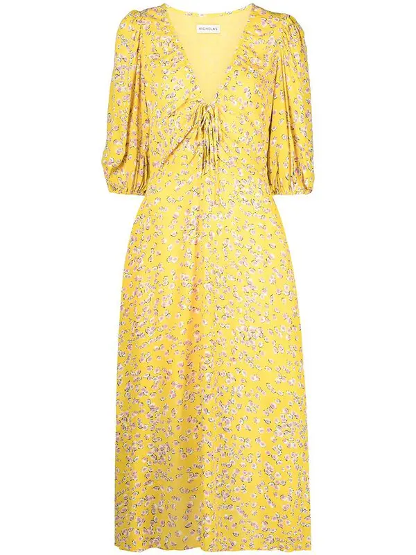 NICHOLAS Danielle Floral-print Dress