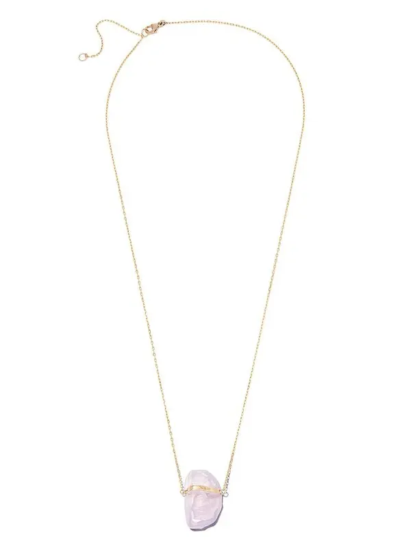 Jia Jia 14kt Yellow Lavender Moonstone Necklace - Gold