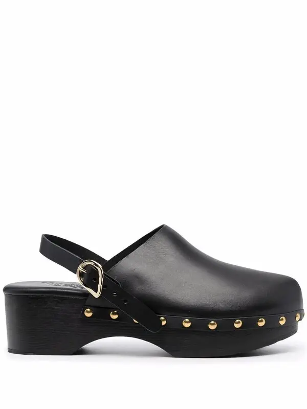 ANCIENT GREEK SANDALS Classic Clogs - Black