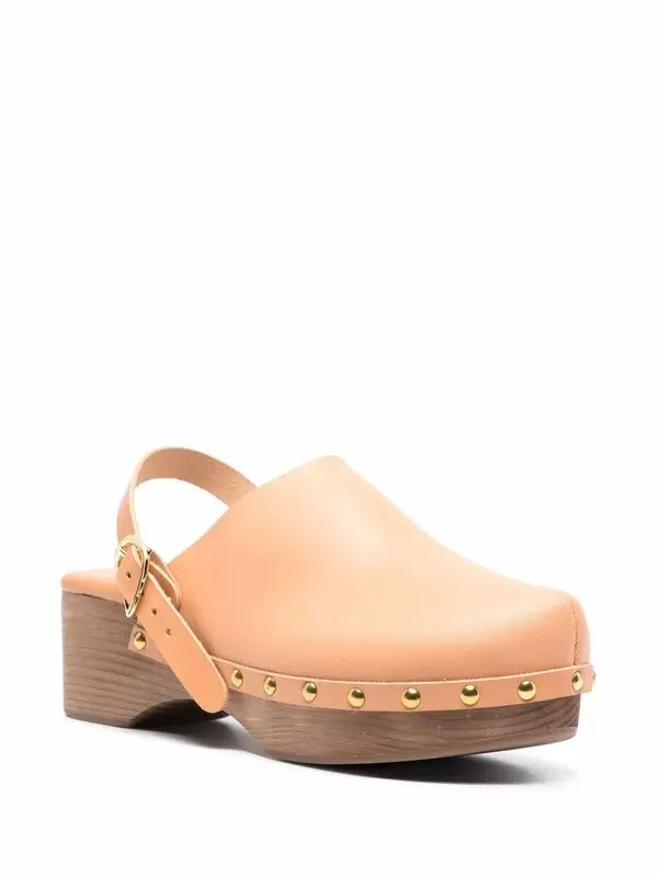 ANCIENT GREEK SANDALS Classic Clogs 70mm - Neutrals