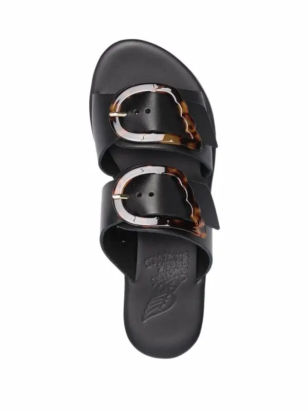 ANCIENT GREEK SANDALS Iaso Oversized-buckle Sandals
