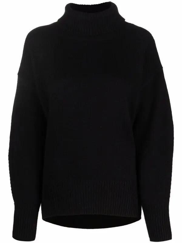 Arch4 Roll-neck Cashmere Jumper - Black
