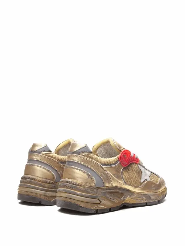 GOLDEN GOOSE Running Dad Net Sneakers - Gold